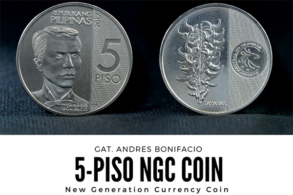 Advance Release of the 5-Piso New Generation Currency Coins