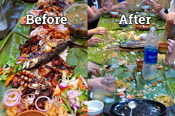 Win a Boodle Fight Package worth 25 OMR at Adobo Restaurant