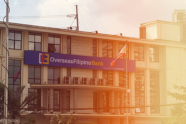 Overseas Filipino Bank was launched at the Postbank Center in Manila