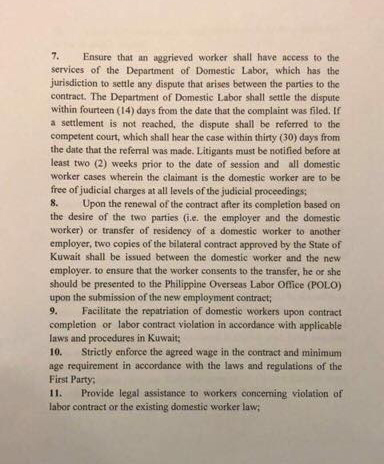 Kuwait, Philippines signed an agreement providing additional protection ...