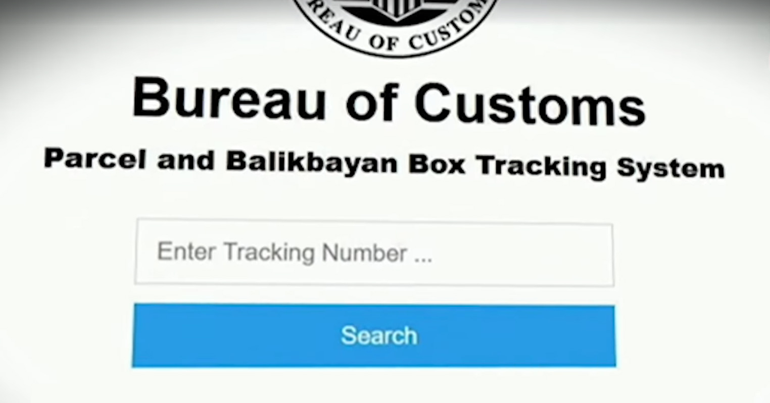 Bureau of Customs has launched online tracking system for ‘balikbayan ...