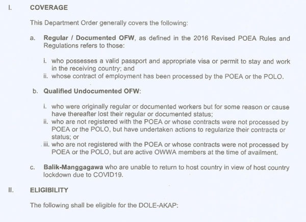 How to apply for DOLE AKAP ($200) if you are an OFW in Oman