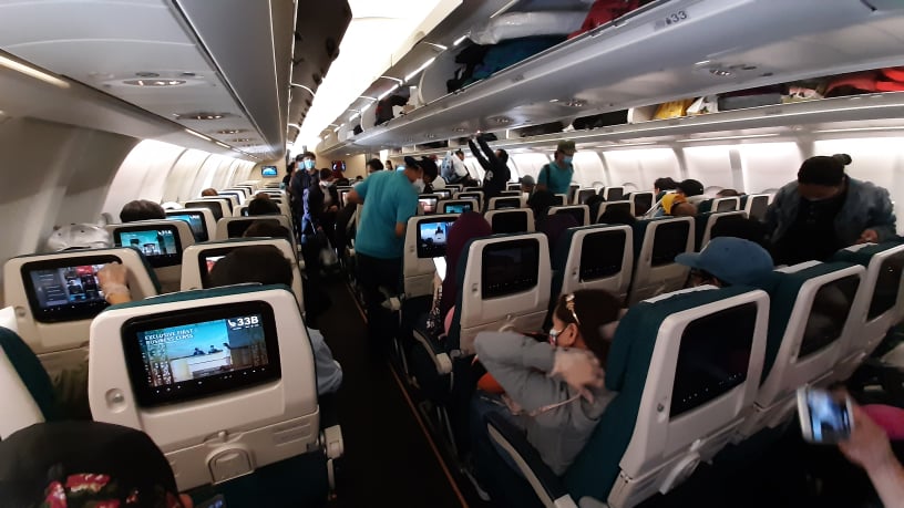 In Pictures: The first repatriation flight from Oman to Philippines