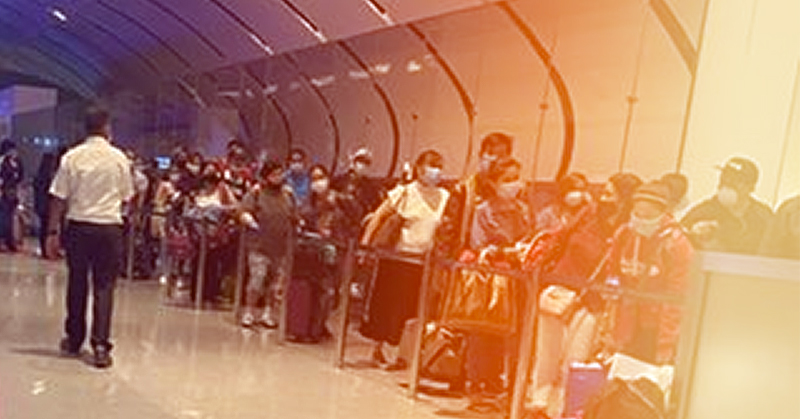 Take a look at the second repatriation flight of OFWs from Oman