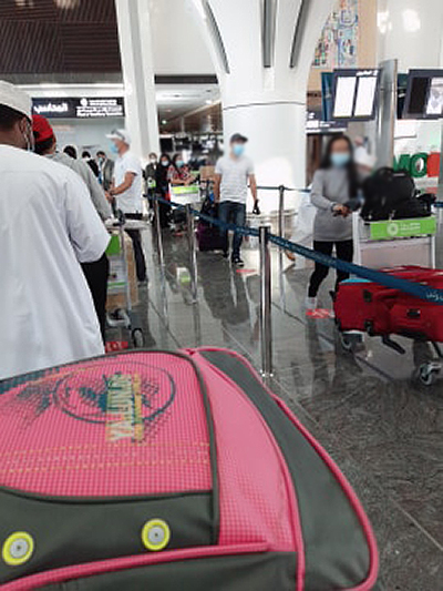 Take a look at the second repatriation flight of OFWs from Oman