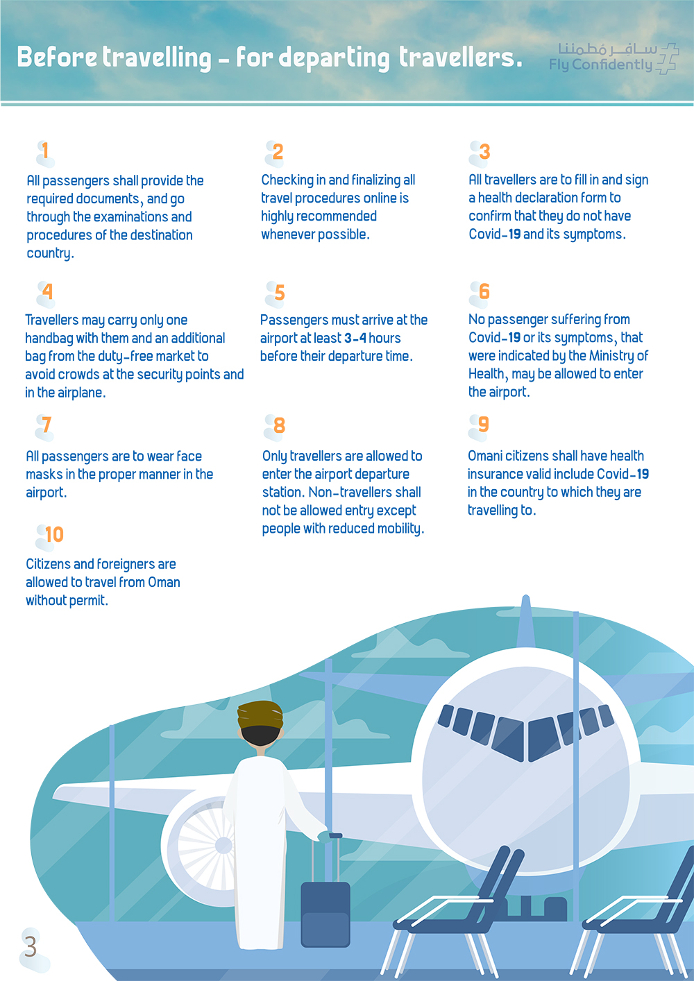 Travel guide starting from October 1, 2020 published by CAA