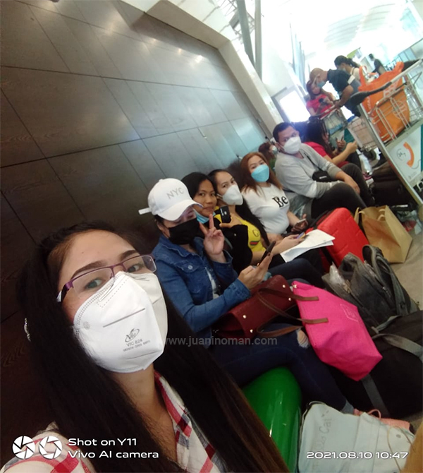 In Photos: Second PH Government-funded repatriation flight from Oman