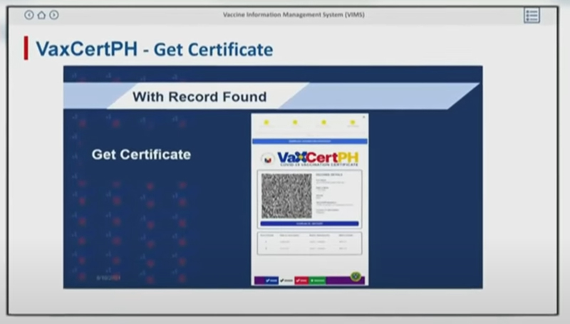 All systems ready, VaxCertPH set to be launched in September