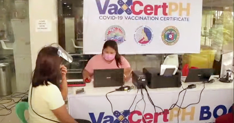 138,000 vaccination certificates issued via VaxCertPH