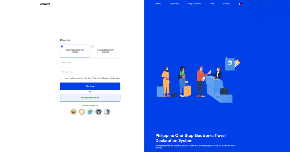 e-Travel Registration to replace eARRIVAL CARD