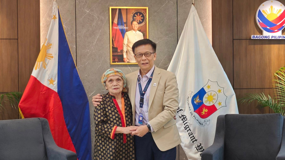 74-Year-Old OFW Honored After 39 Years of Service in Oman
