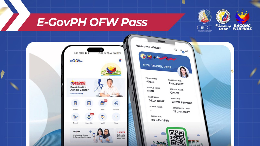 PH Government Launches OFW Travel Pass Under eGovPH App for Faster ...